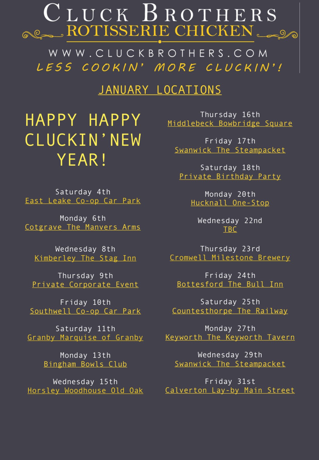 Homepage - Cluck Brothers